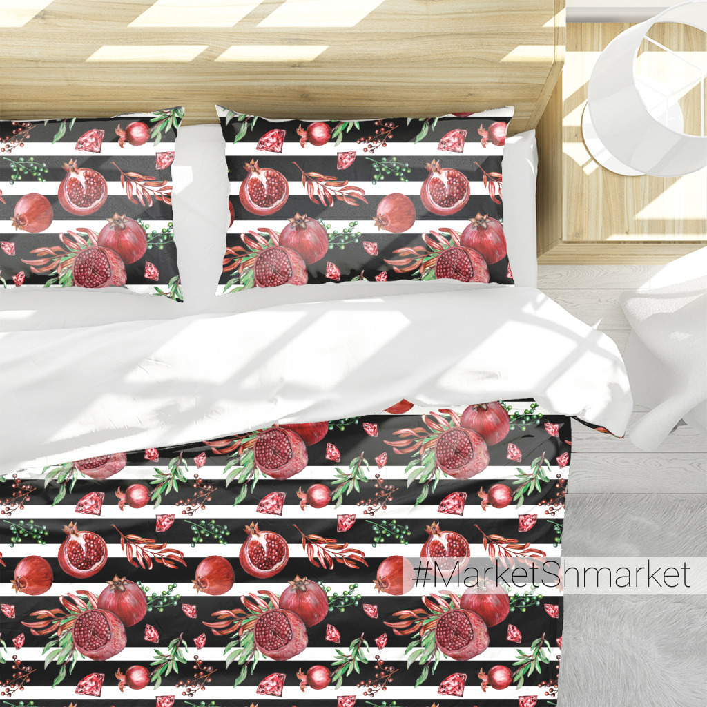 Ткани Гранаты, рубины и черно-белые полоски - закажи на #MarketShmarket ...