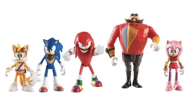 Набор фигурок Sonic the Hedgehog Boom Multi Pack купить по цене 3 990 ...