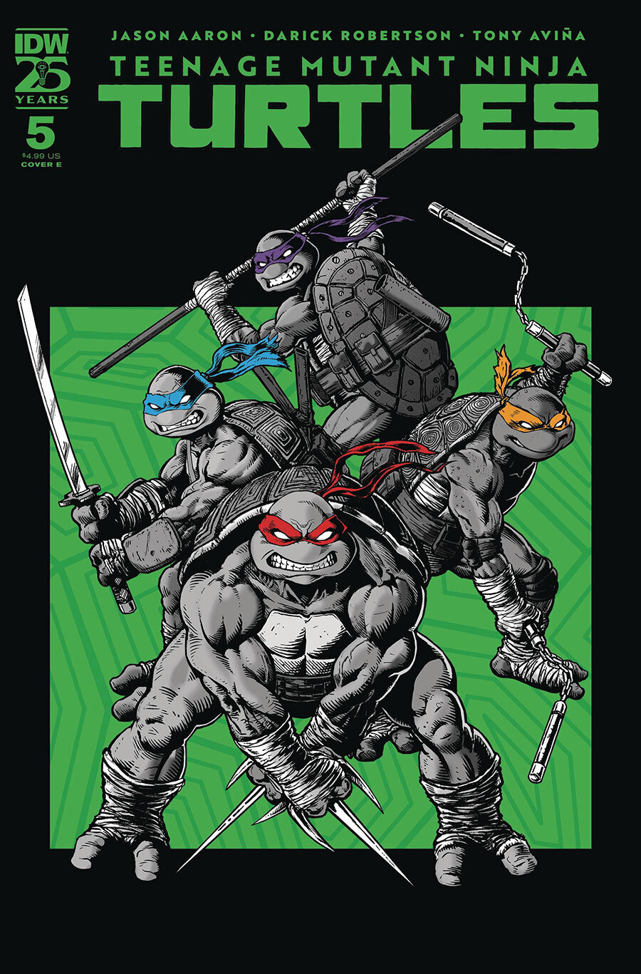 Teenage Mutant Ninja Turtles Vol 6 #5 (Cover E) – купить за 990 руб ...