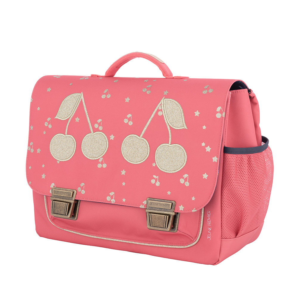 Портфель Classic Midi Cherry Glitter Pink