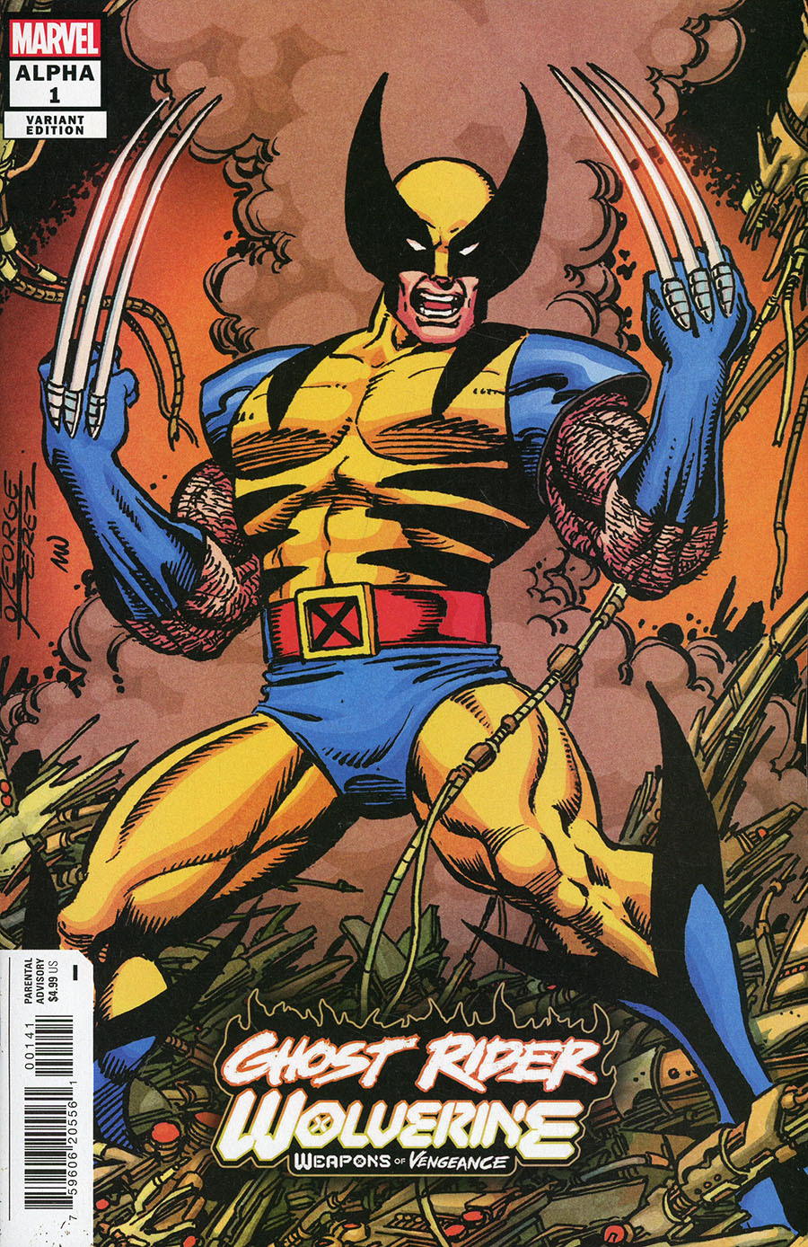 Ghost Rider Wolverine Weapons Of Vengeance Alpha #1 (One Shot) (Cover B ...