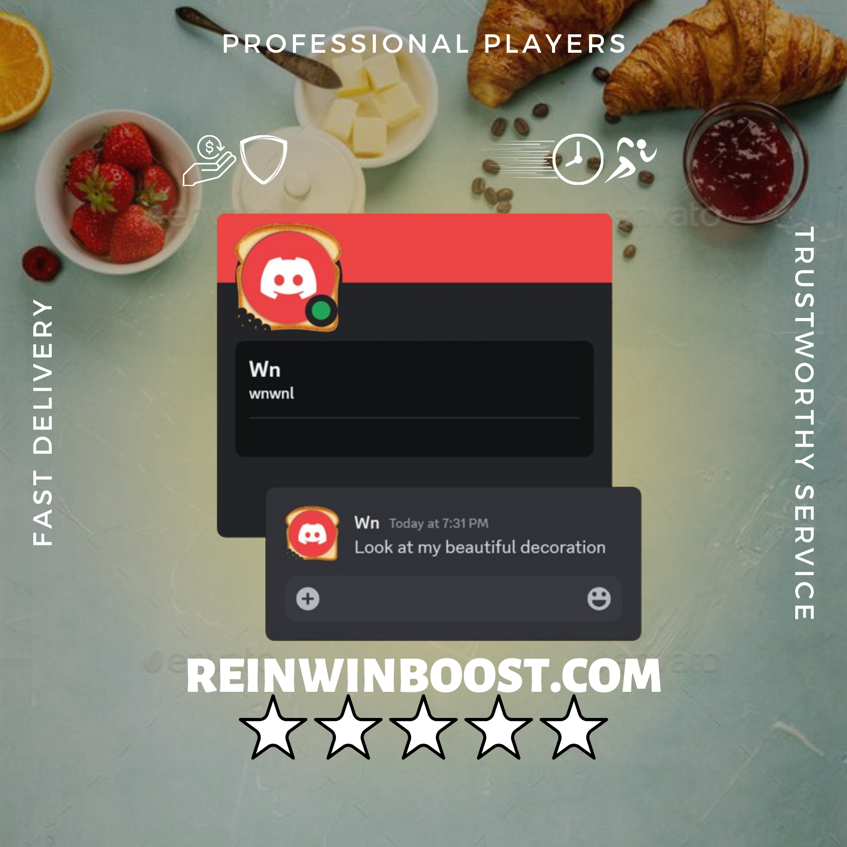 Buy Toast Discord Avatar Decoration at low price - Boost Services ...