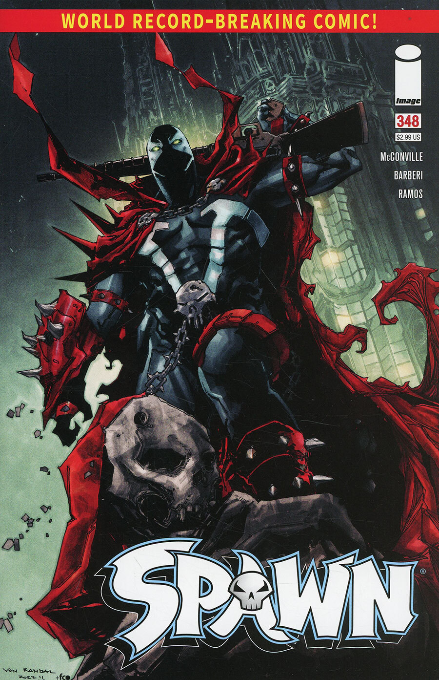Spawn #348 (Cover B) – купить за 650 руб | Чук и Гик. Магазин комиксов