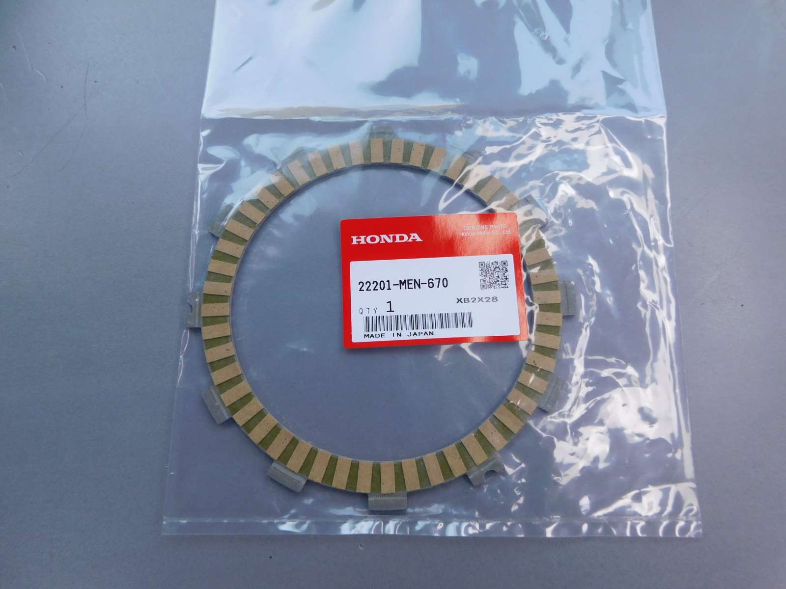 диск сцепления фрикционный Honda CRF450R CRF450X 22201-MEN-670 - купить ...