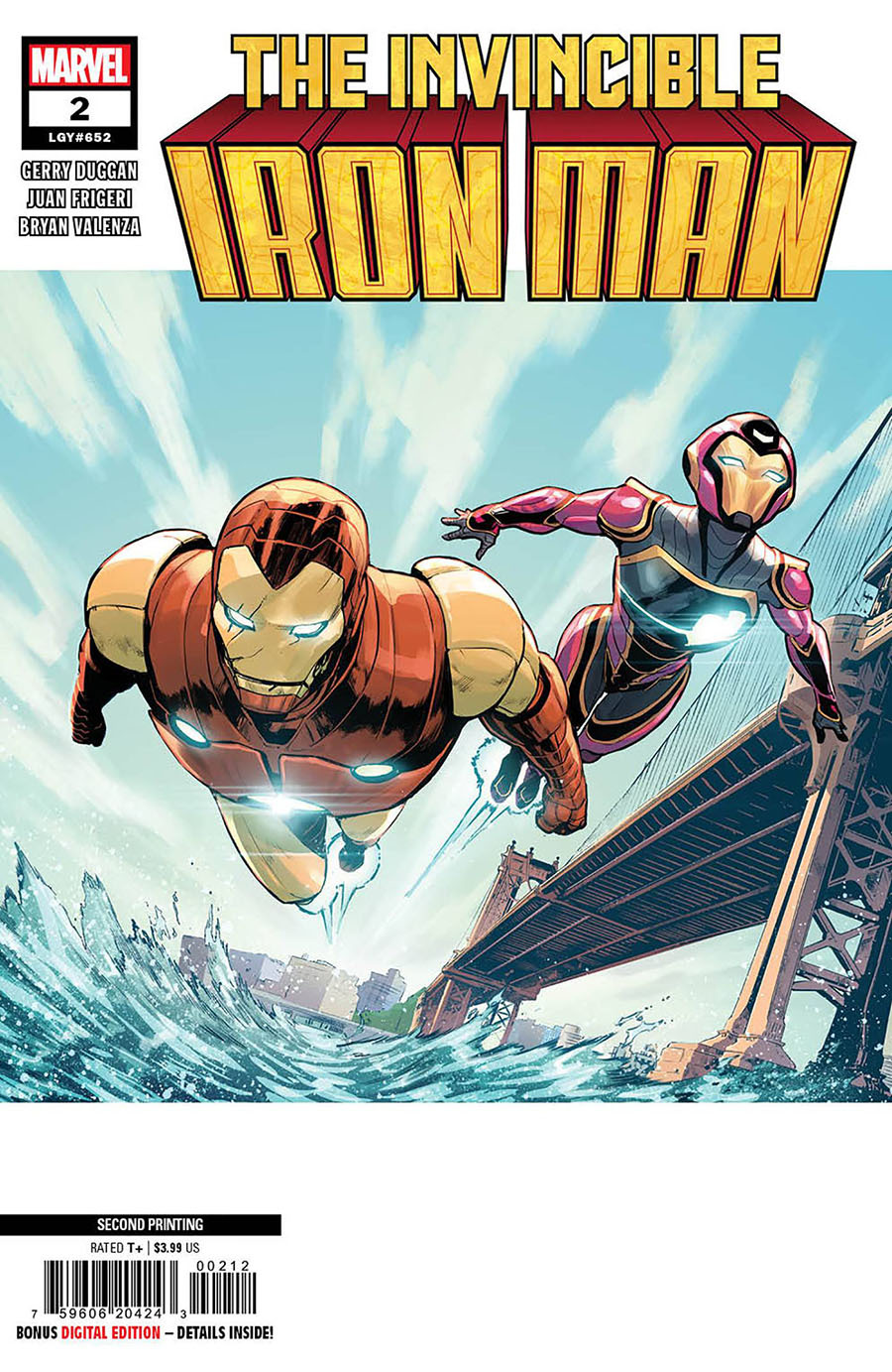 Invincible Iron Man Vol 4 #2 (Cover G) – купить за 650 руб | ЧУК И ГИК ...