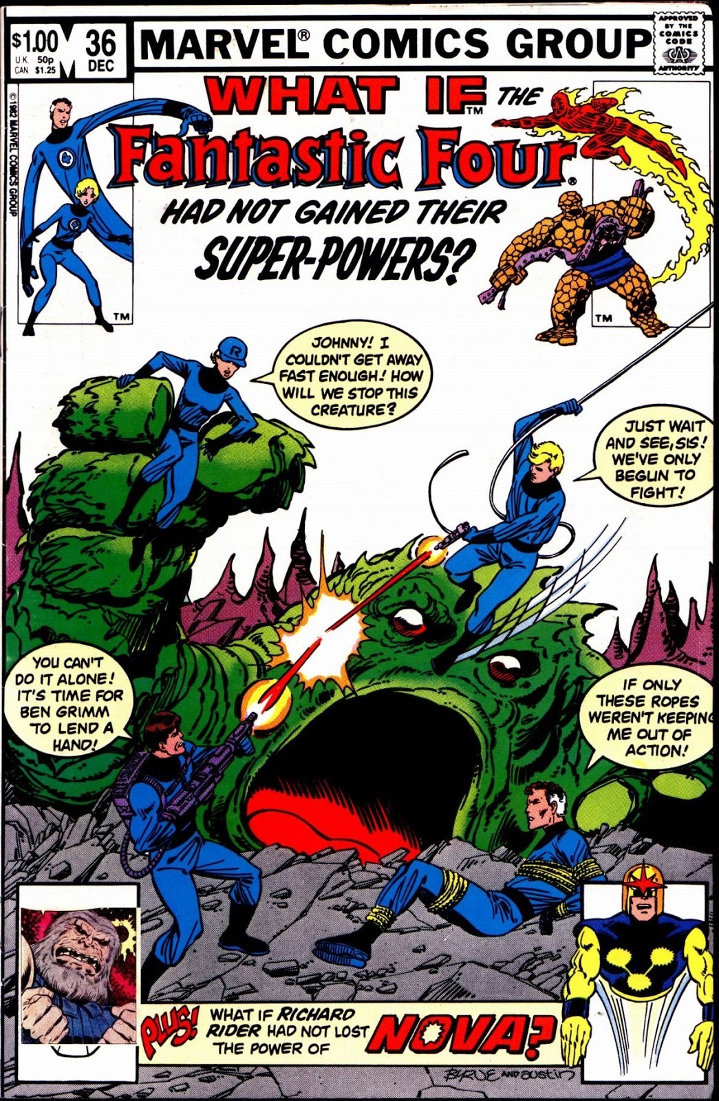 What If... ? #36 What If the Fantastic Four Had Not Gained Their Super ...