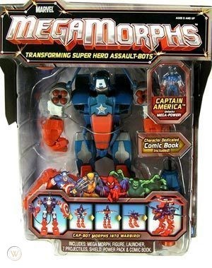 Купить комикс со скидкой «Marvel Mega Morphs Series 2: Captain America ...