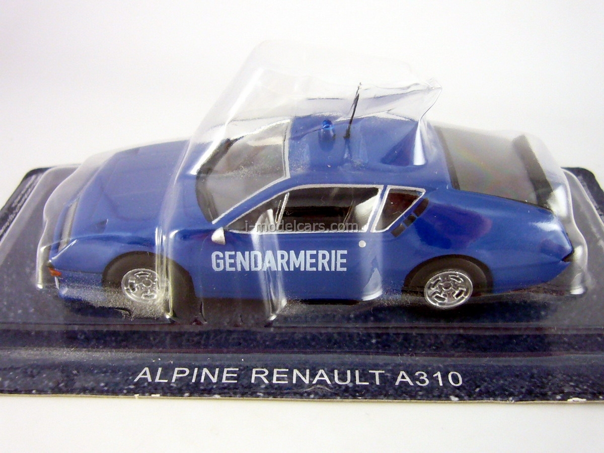 MODEL CARS Alpine Renault A310 French Gendarmerie 1:43 DeAgostini World ...
