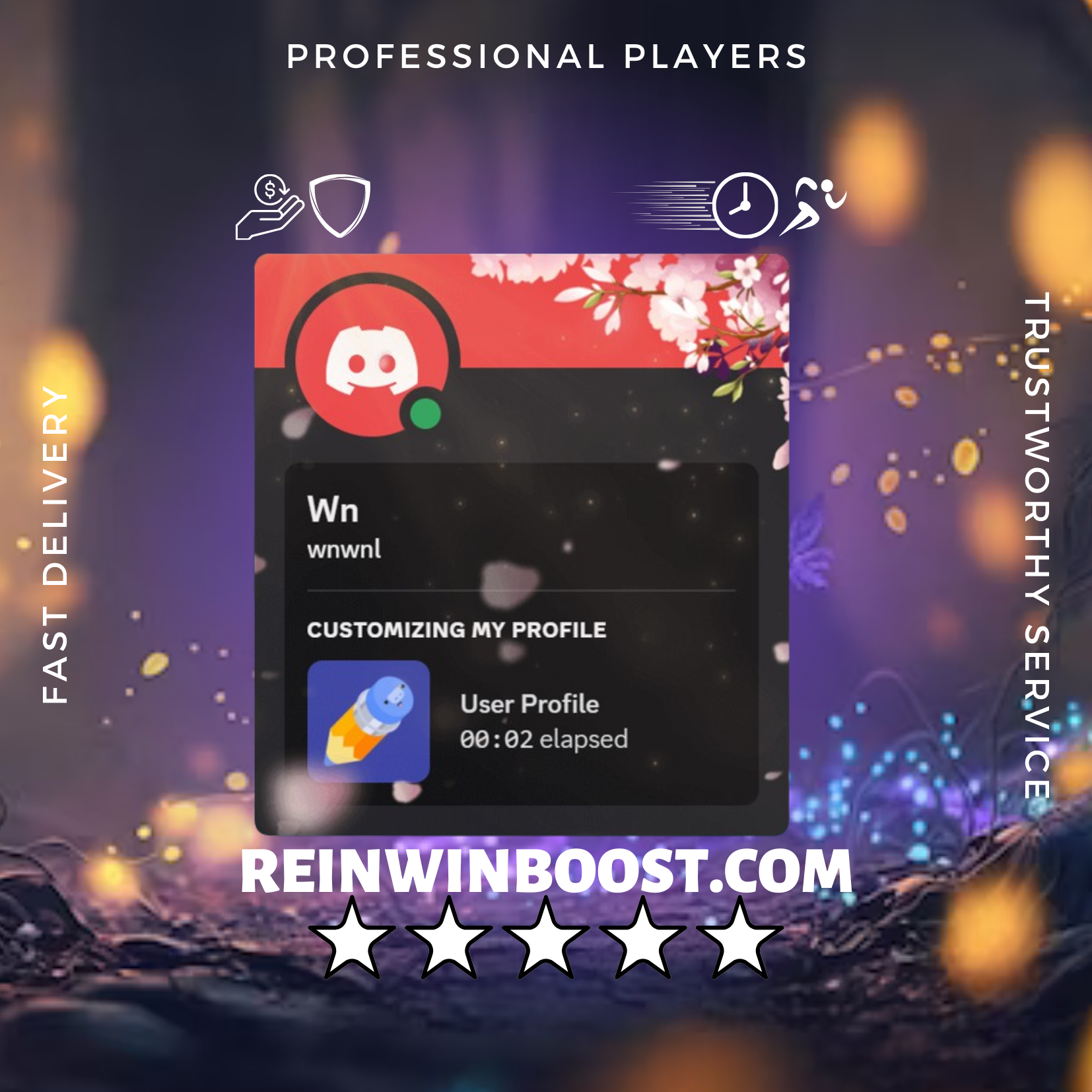 Buy Sakura Dreams Discord Profile Effect at low price - Boost Services | ReinwinBoost