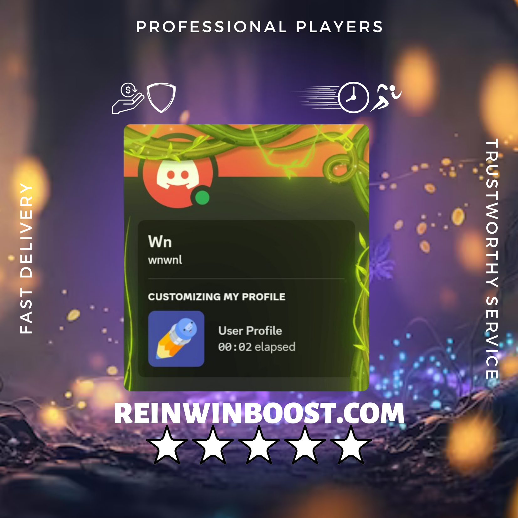 Buy Mystic Vines Discord Profile Effect at low price - Boost Services ...