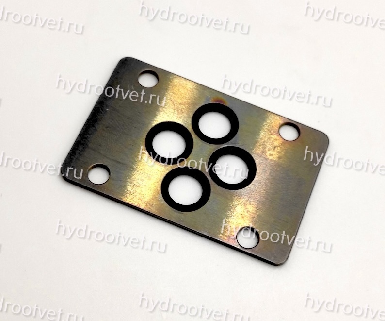 O-ring plate for Z2FS6 NBR - Пластина-проставка с уплотнительными ...