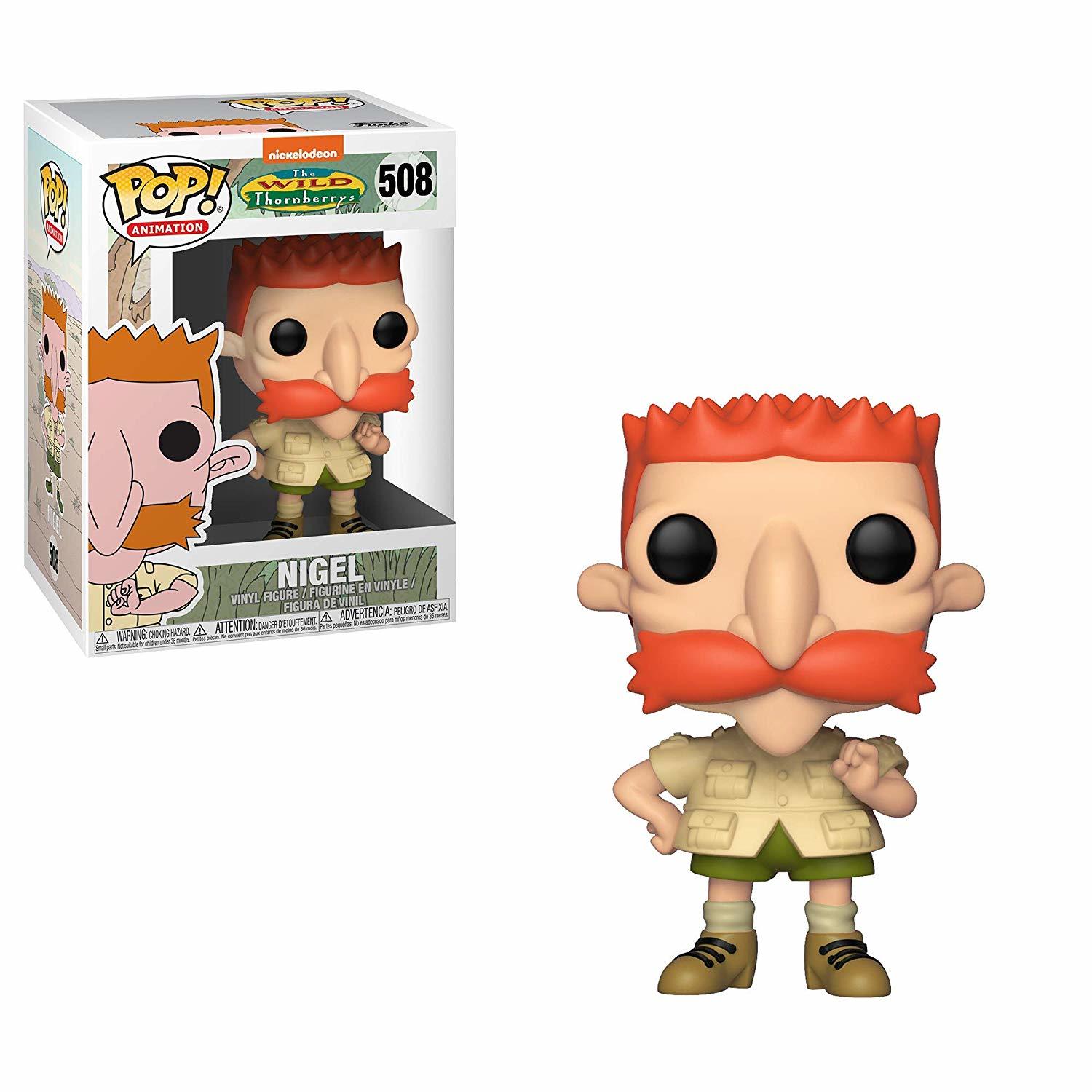 Nigel (The Wild Thornberry's) Funko Pop! Vinyl Figure Nickelodeon ...