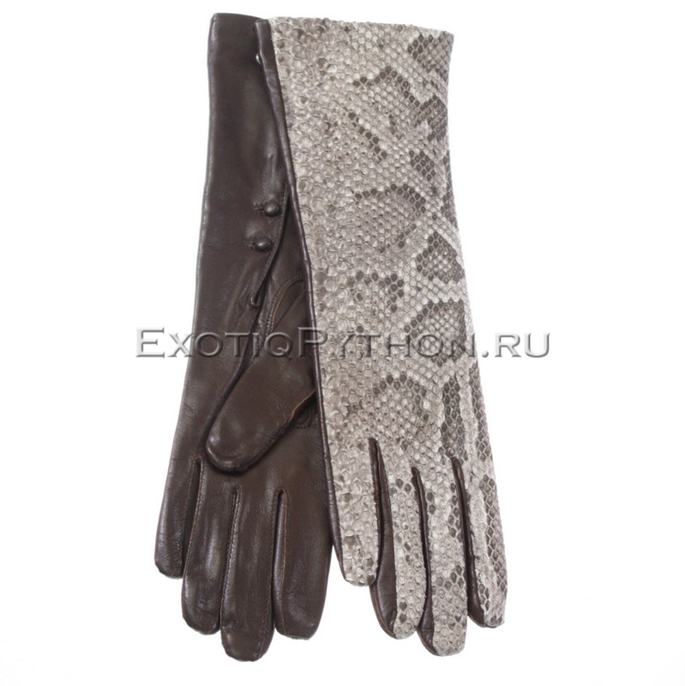 Перчатки из кожи питона AC-64 - EXOTIQ PYTHON