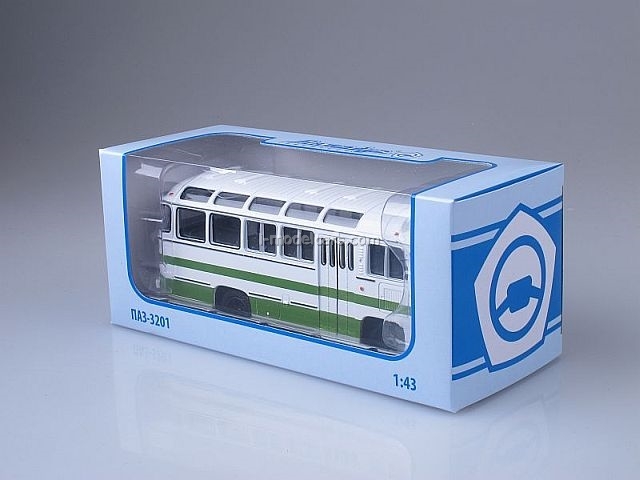 MODEL CARS PAZ-3201 4x4 Soviet Bus 1:43