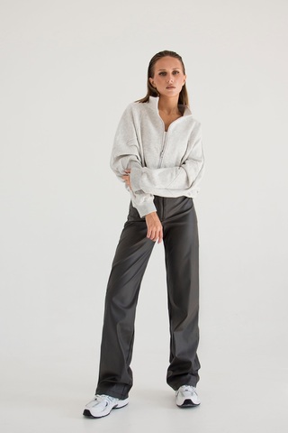 Брюки ECO LEATHER MOCCO | sohogirls.ru