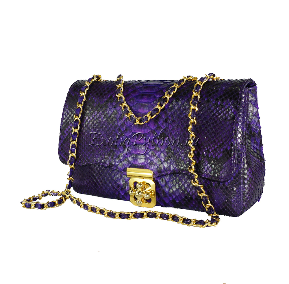 Клатч из кожи питона CL-129 >> Exotiq Python