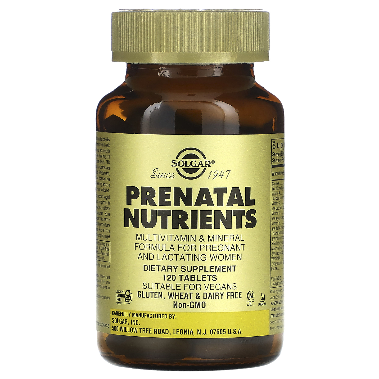 Solgar, Prenatal Nutrients, 120 таблеток SOL-02272 – купить за 2 645 ...
