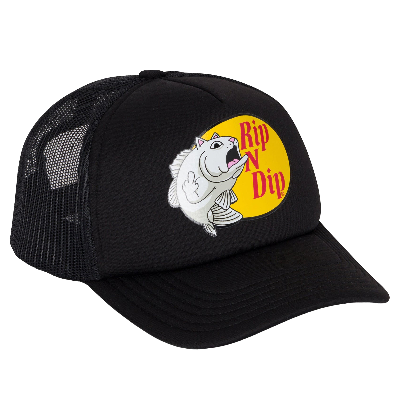 Купить кепка rip n dip catfish trucker hat black по цене 4 750 ₽ с ...