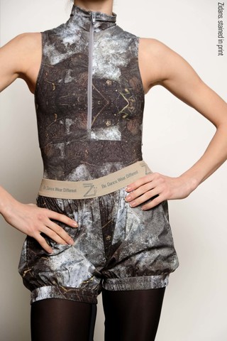 Warm up clothes for ballet, dance and sport