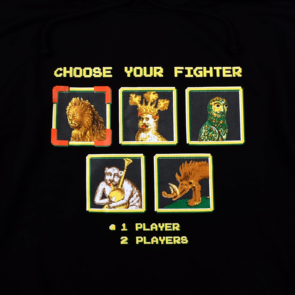Choose your fighter / худи – купить в Barking Store, актуальный мерч с ...
