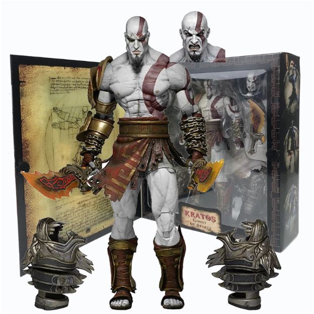 Кратос Призрак Спарты фигурка: купить игрушку коллекционную God of War ...