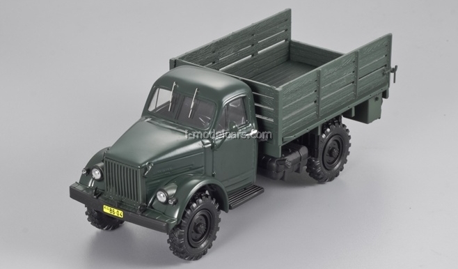 MODEL CARS GAZ-63 dark gray DIP 1:43