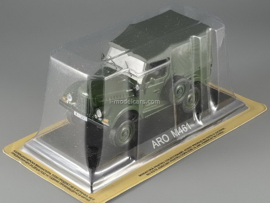 MODEL CARS ARO M461 green 1:43 DeAgostini Masini de legenda #14