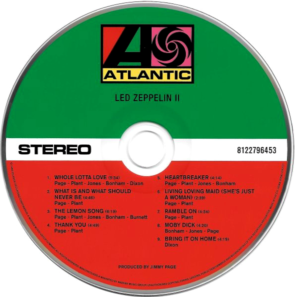 Компакт-диск Led Zeppelin II (Deluxe Edition) — Led Zeppelin купить в ...
