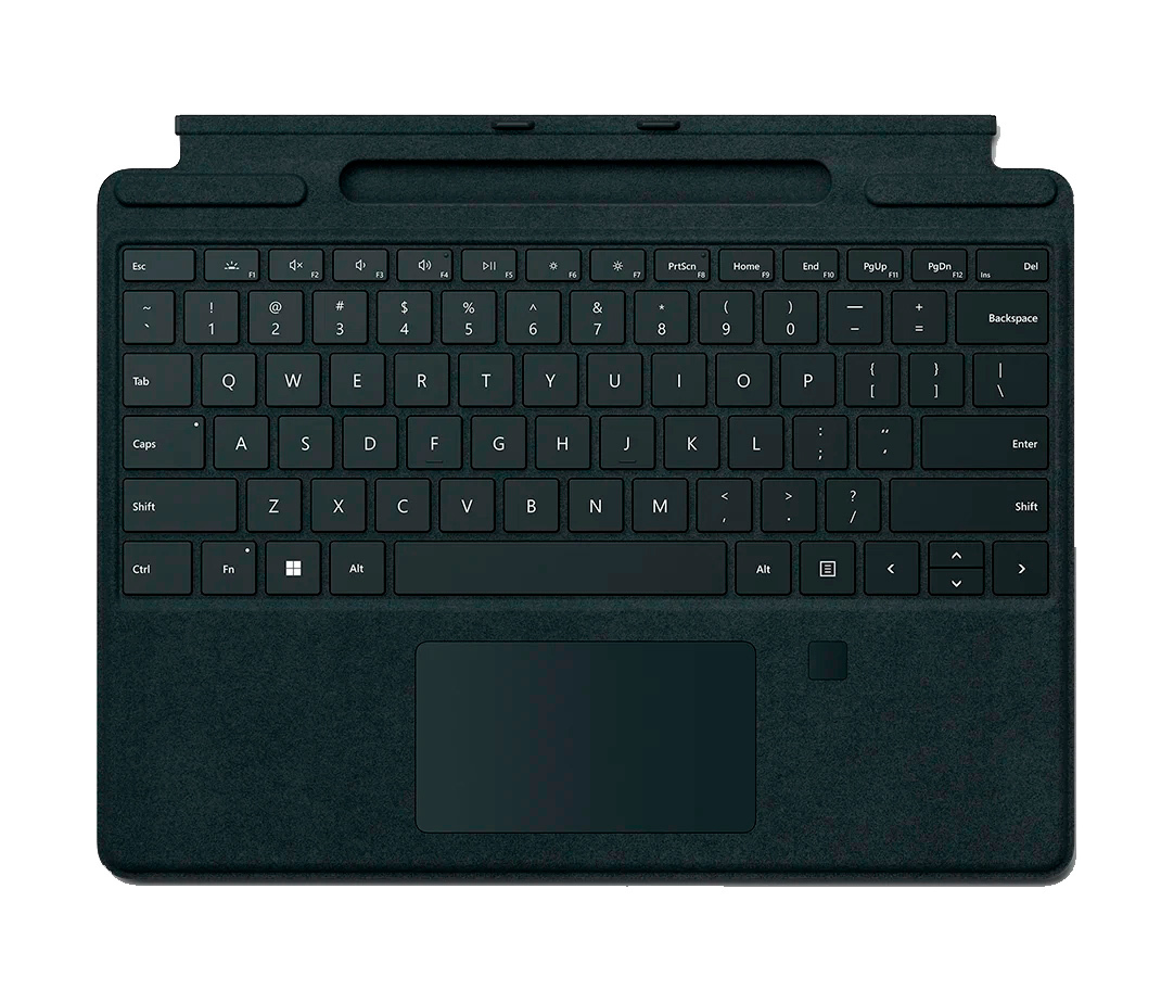 Microsoft Surface Pro Signature Keyboard (with Fingerprint Scaner ...