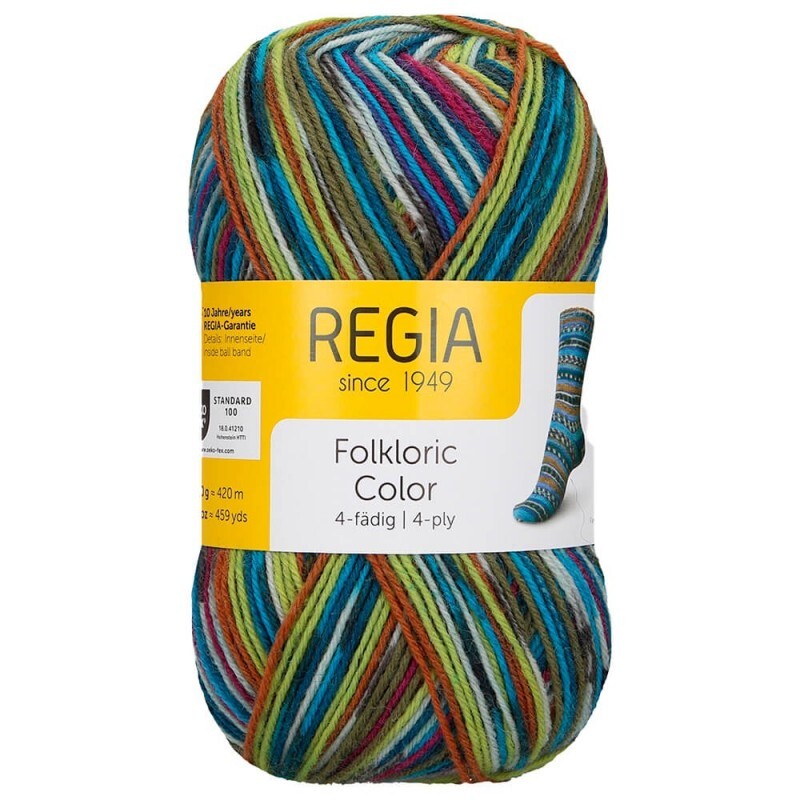 Regia Folkloric Color купить :: www.knit-socks.ru