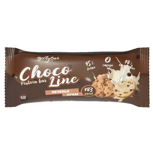 Батончик протеиновый Chocolate Line 50 гр (BootyBar) купить в интернет-магазине спортивного ...