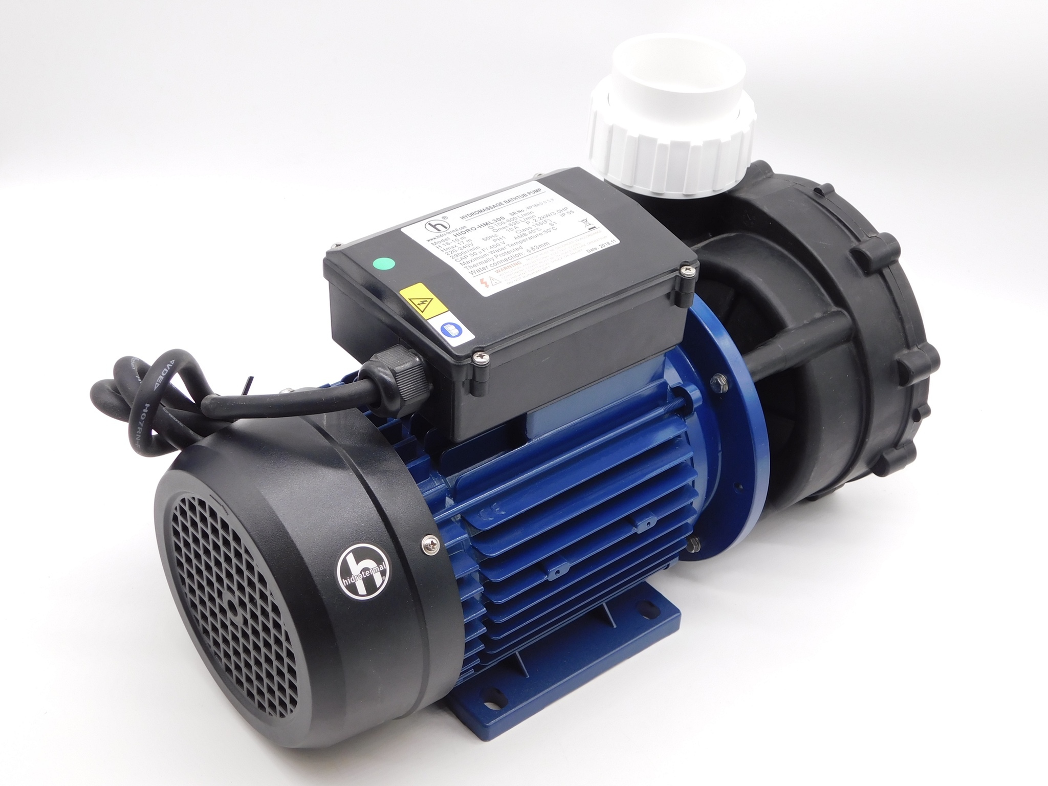 VO Насос HML300 (40 м3/ч, 220В, 2.2 кВт, 3HP, 63 мм, без предфильтра ...