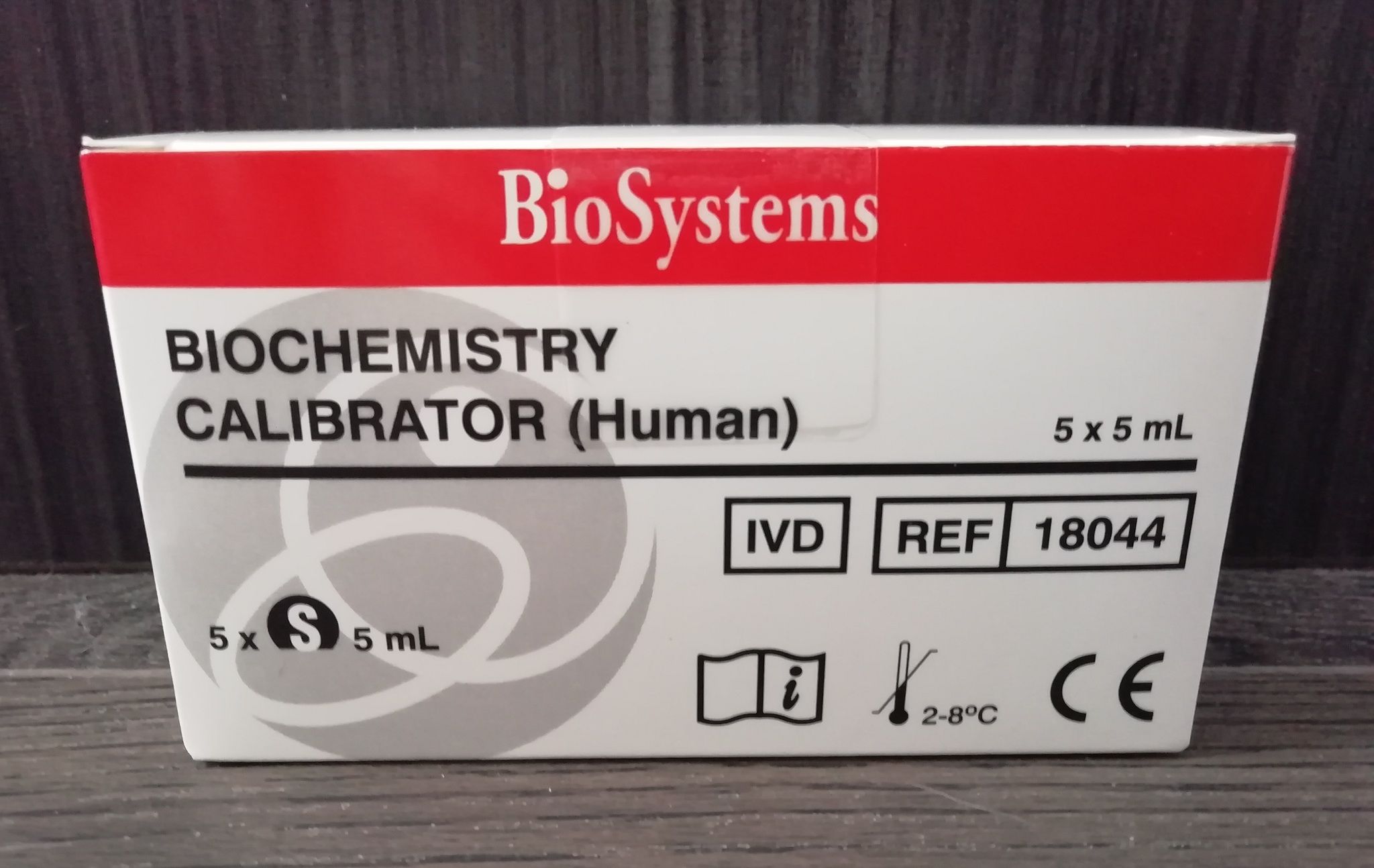 18044 Сыворотка Калибратор 5х5мл БиоСистемс С.А., Испания/BioSystems S ...