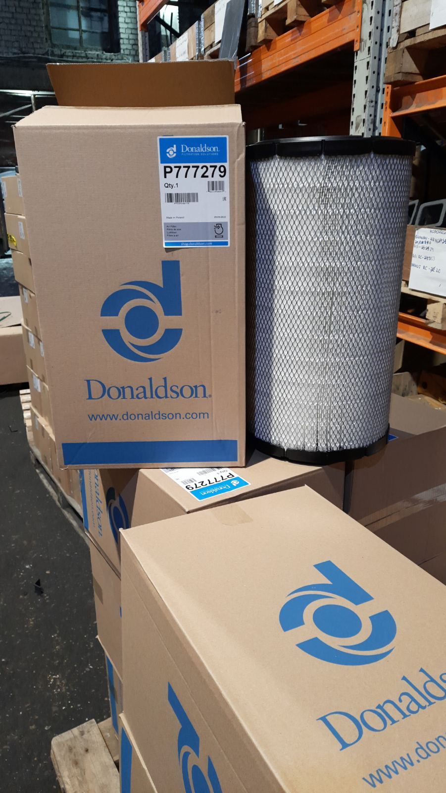 Фильтр воздушный внешний Donaldson P777279 – купить за 5 500 ...