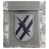 Нашивка MILITARY RANGE 48th INFANTRY VELCRO patch - FOLIAGE