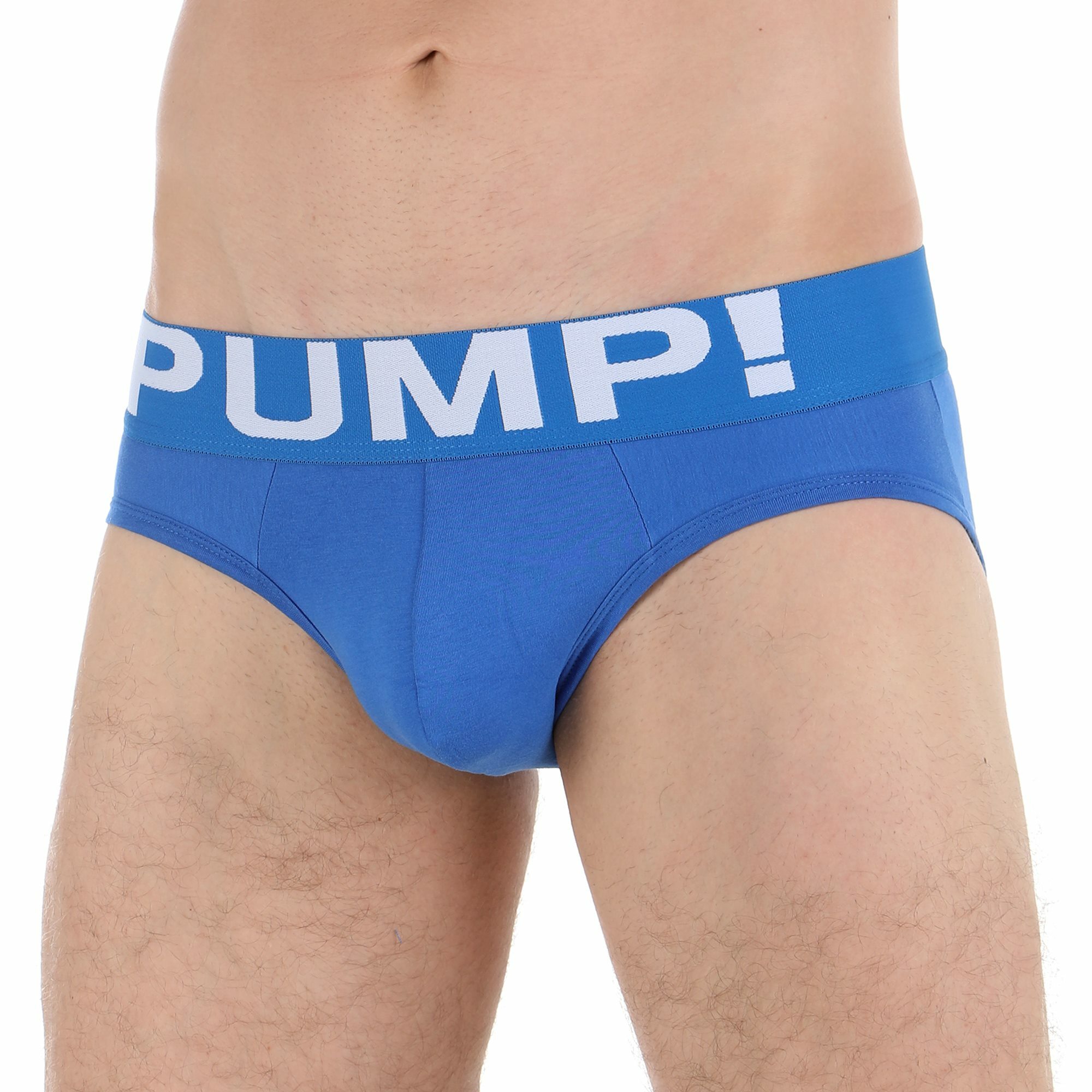 Мужские трусы брифы синие PUMP! - купить по выгодной цене | 272646426 ...