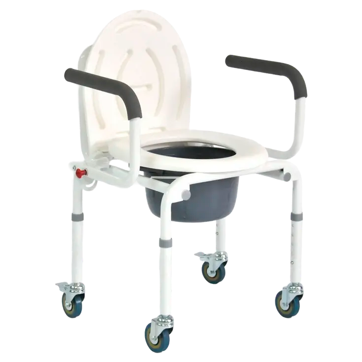 Мега-Оптим FS813 Кресло-стул с санитарным оснащением (с колесами), код ...