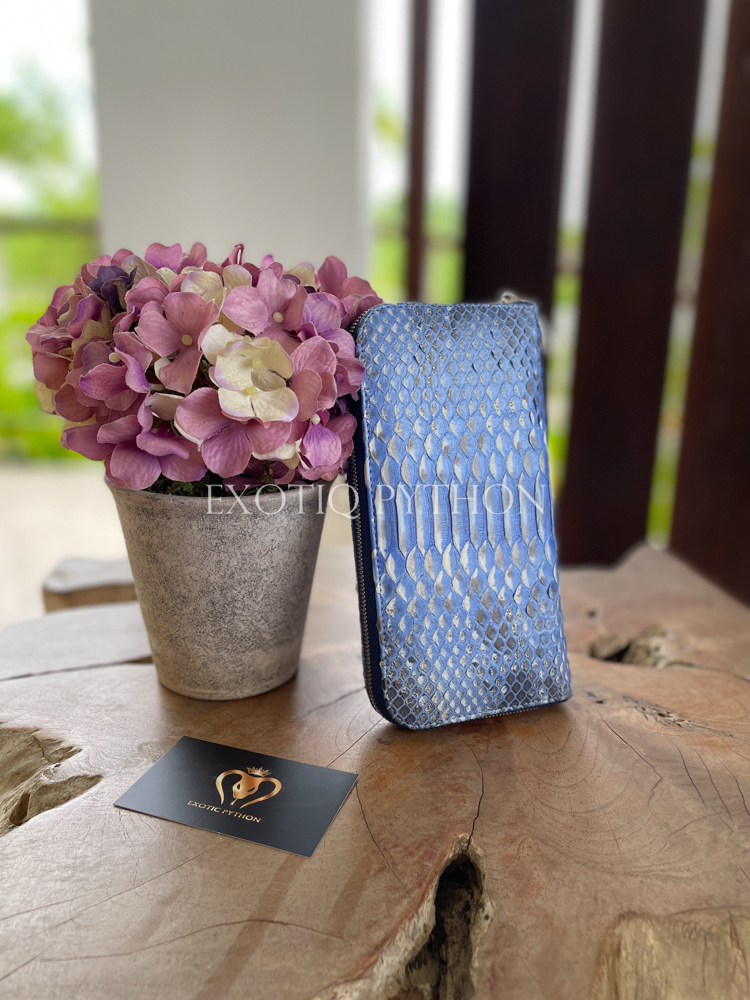 Кошелёк из кожи питона WA-143 - EXOTIQ PYTHON