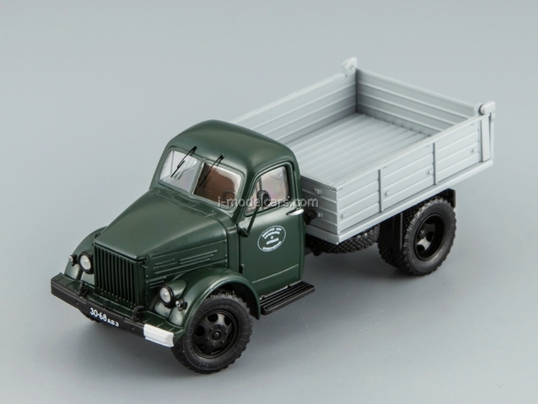MODEL CARS GAZ-93b Tipper 1974 green-gray DIP 1:43