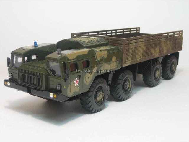 MODEL CARS MAZ-7310 board summer camouflage Elecon 1:43