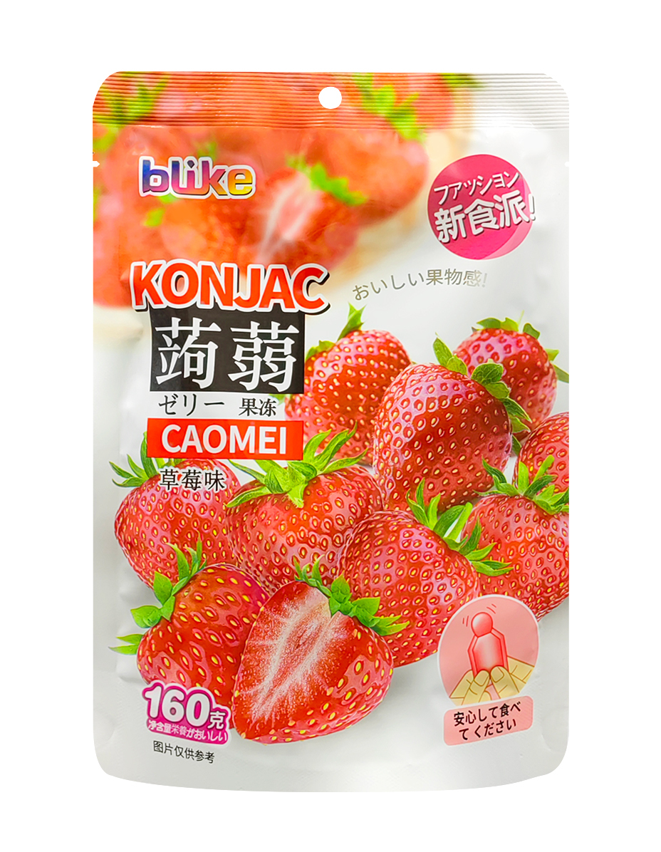 Будьте в тренде: мармеладное желе Blike (клубника) оптом