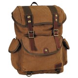 Рюкзак Pure Trash Backpack canvas "PT" BROWN