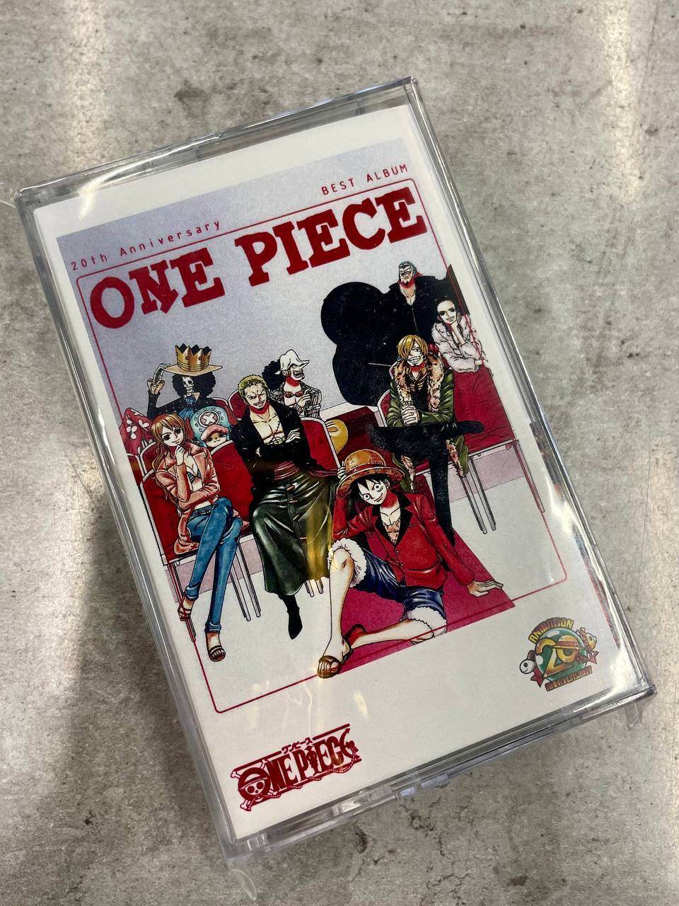 Кассета VA — OST One Piece 20th Anniversary Best Album vol. 2 – купить ...