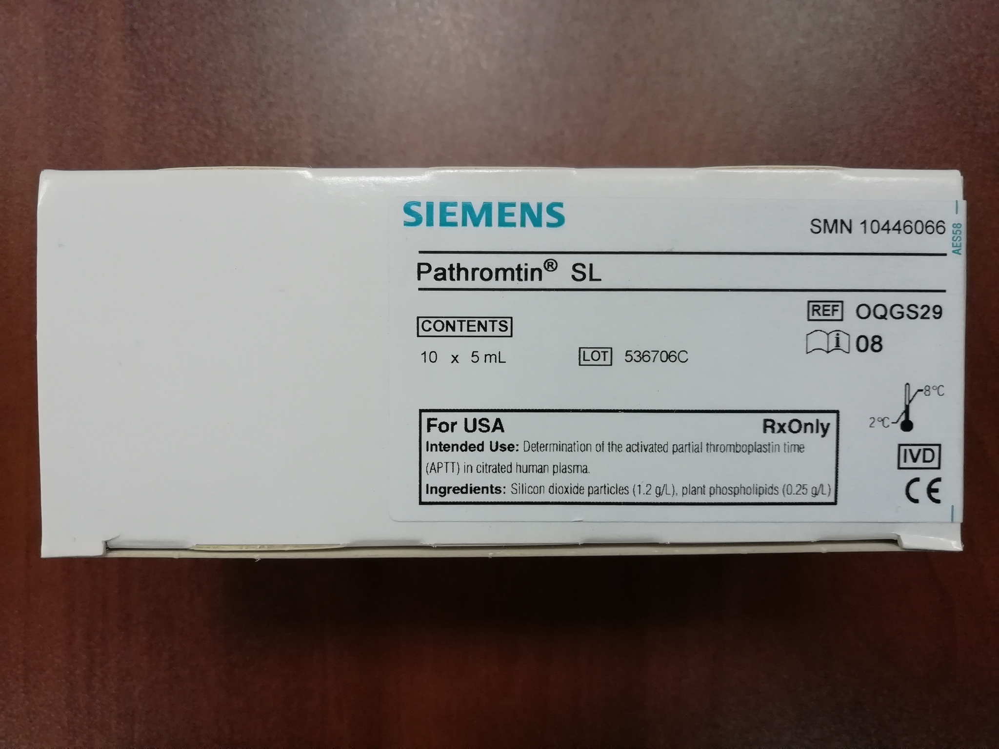 Набор для определения АЧТВ патромтин в Москве в компании Трио-Медикал