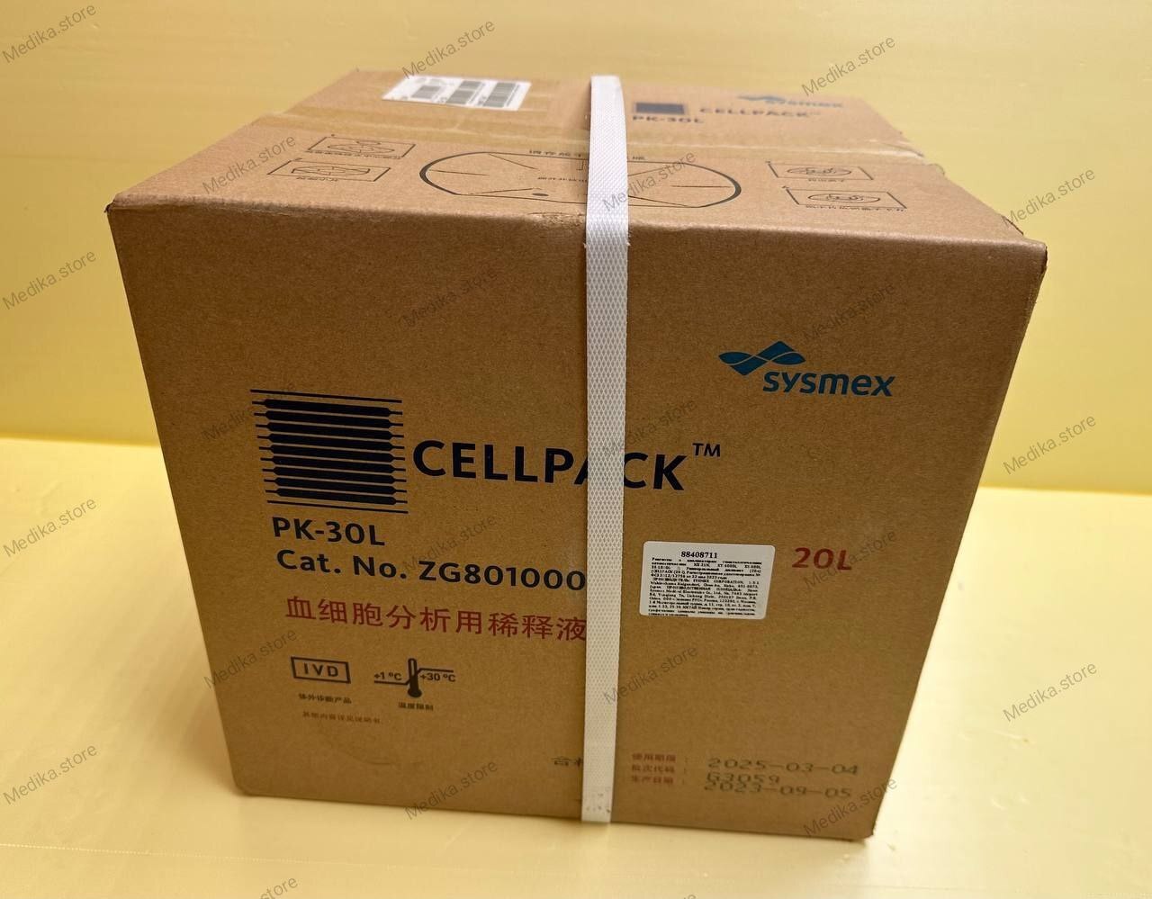 Раствор CELLPACK Дилюент для гематологических анализаторов Sysmex KX ...