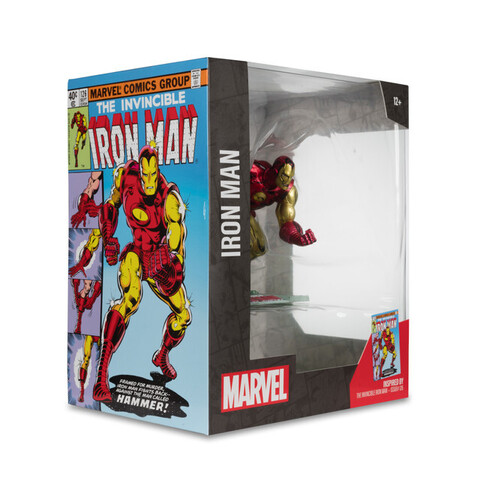 Фигурка McFarlane Toys: Iron Man with Scene (The Invincible Iron Man ...