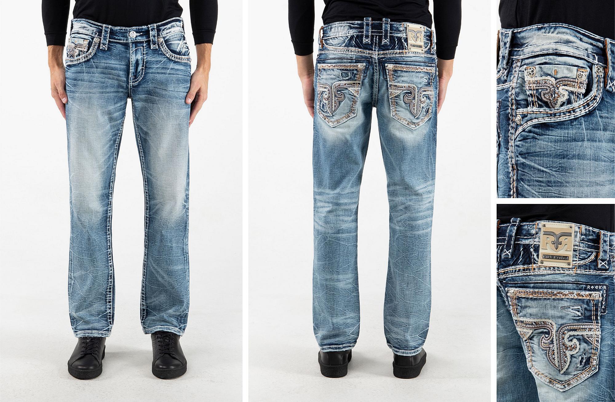 Rock Revival | Джинсы ROBIN J206 STRAIGHT 32" RP3727J206R