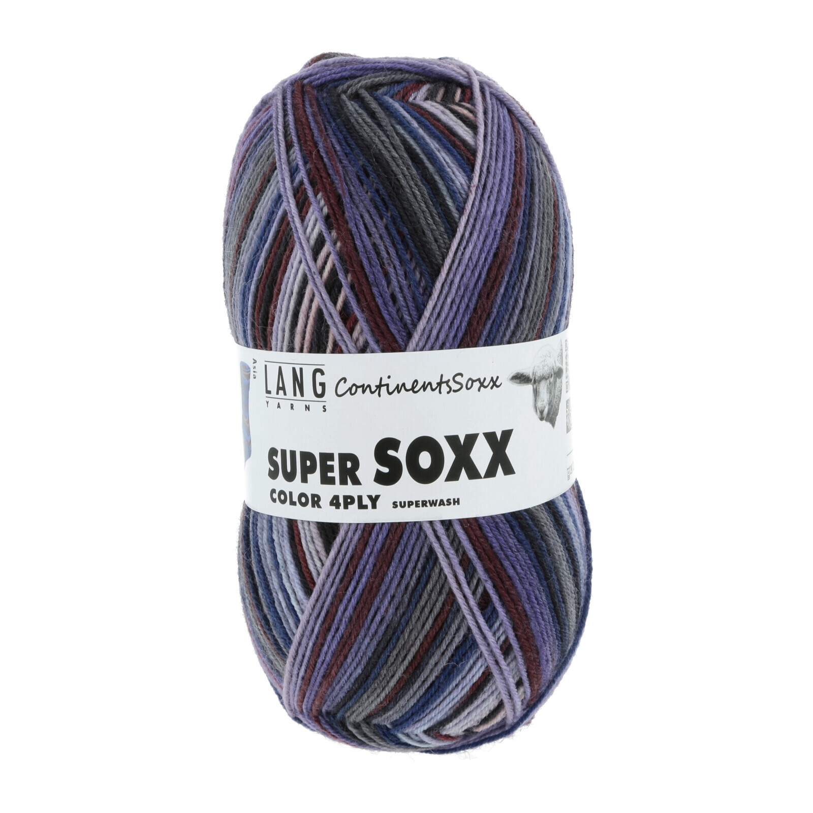 Lang Yarns Super Soxx Color купить - www.knit-socks.ru