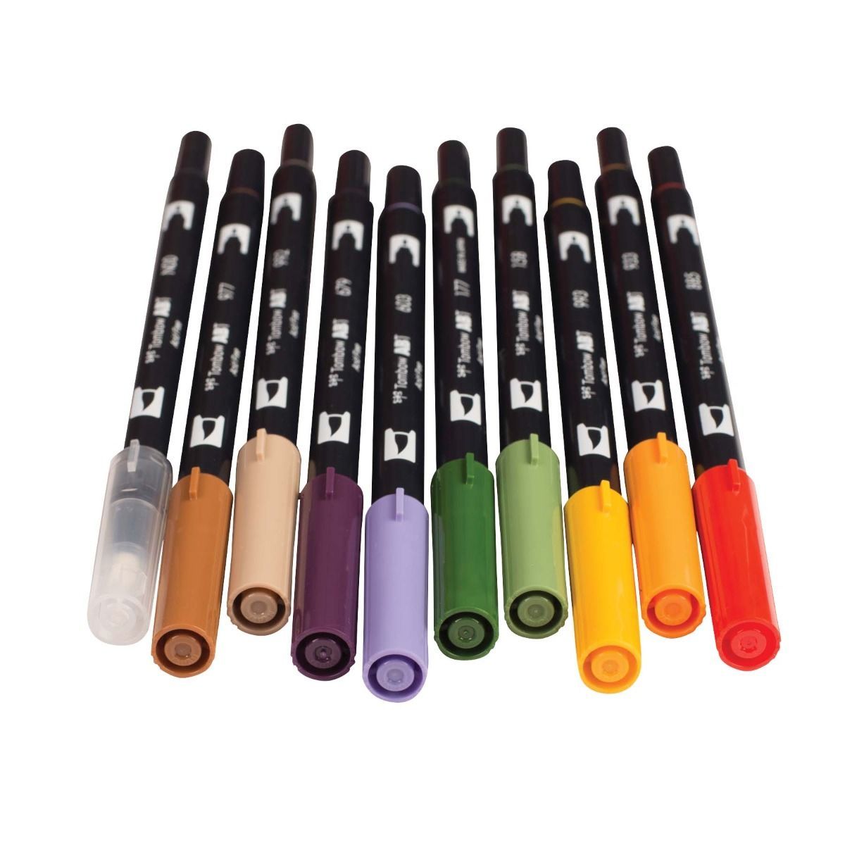 Tombow ABT Dual Brush 10 Secondary Palette