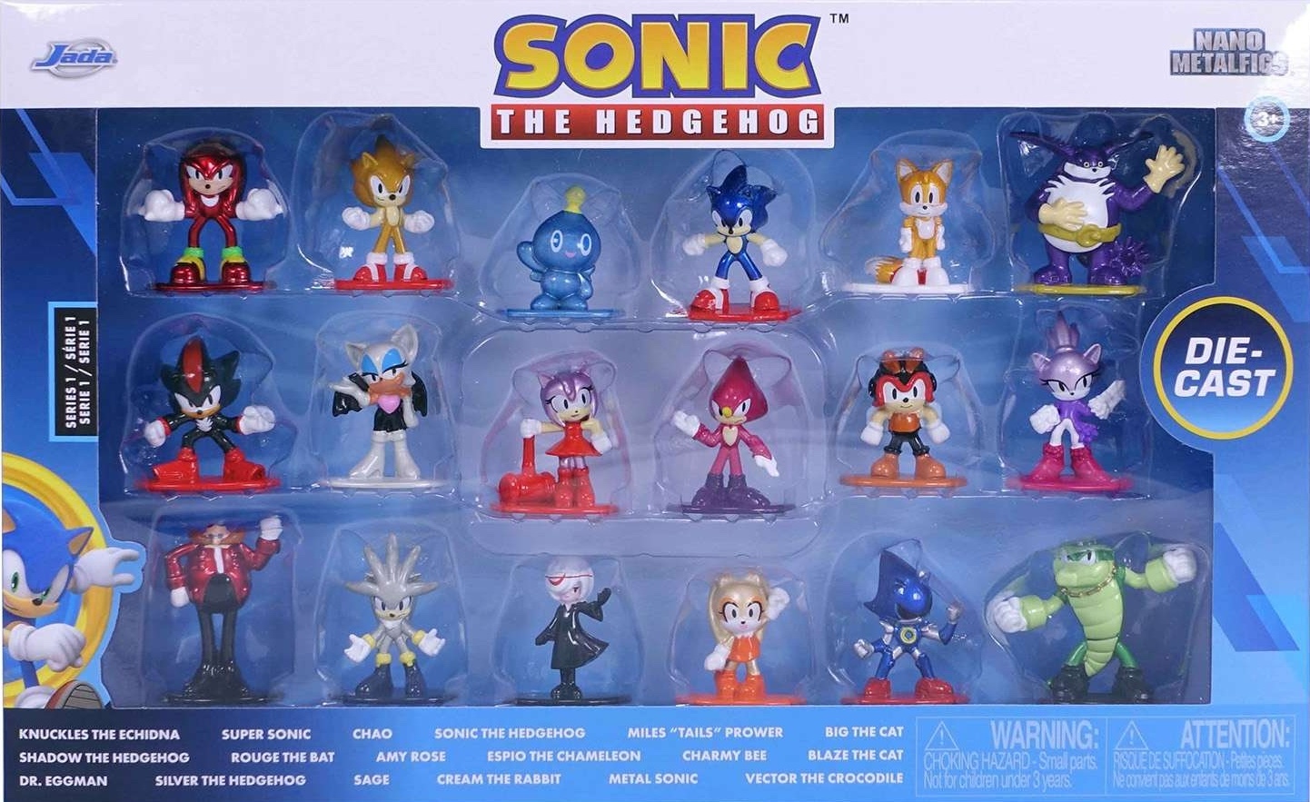 Набор фигурок Jada Toys Nano Sonic The Hedgehog купить по цене 3 690 ...